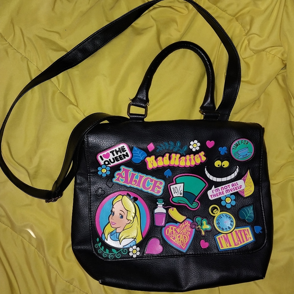 Rare Htf Og Heart Loungefly Alice In Wonderland Stick… - Gem